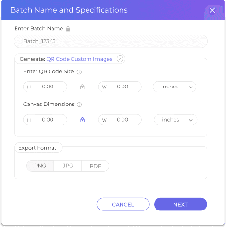 QR Batch | Bulk QR Code Generator | Trycon